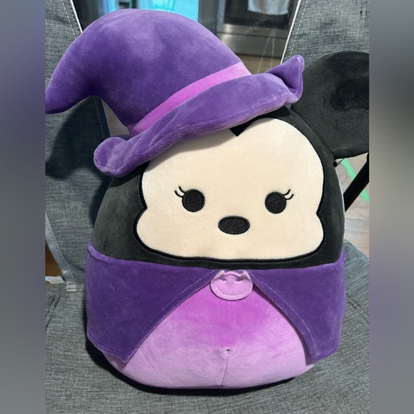 Squishmallows | Accents | Disney Minnie Mouse Witch Squishmallow 8 ...